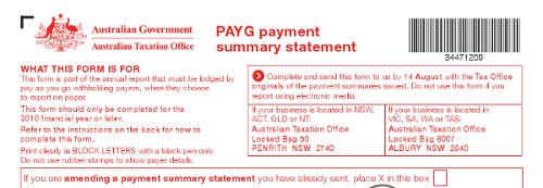 How to amend PAYG Payment Summary Statement How to amend PAYG Payment Summary Statement